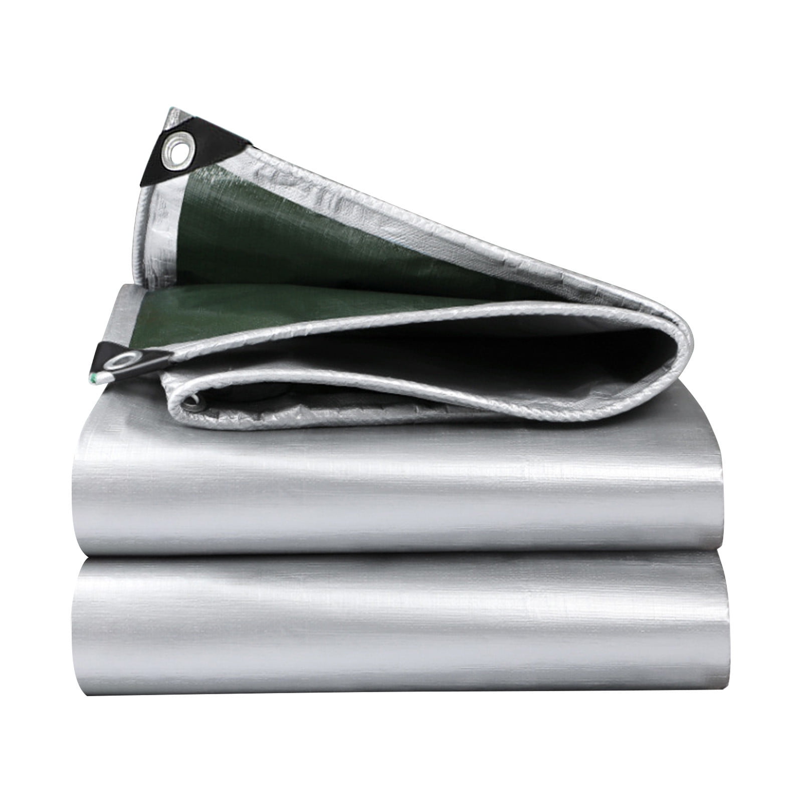 BiFandian Heavy Duty Waterproof Tarp, Large Canvas Tarp with Grommets ...