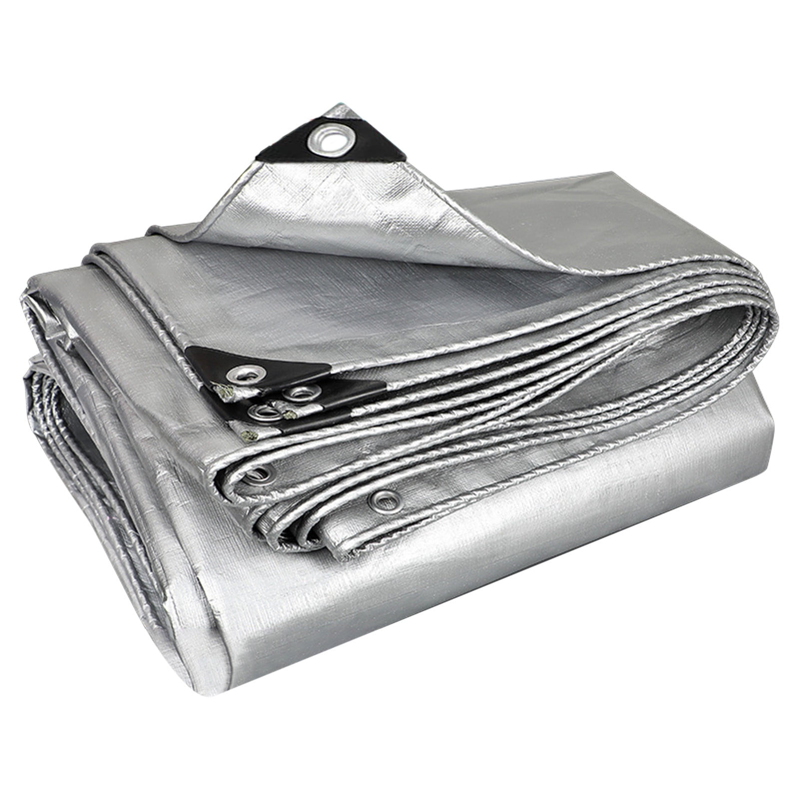 BiFandian Heavy Duty Waterproof Tarp, Large Canvas Tarp with Grommets ...