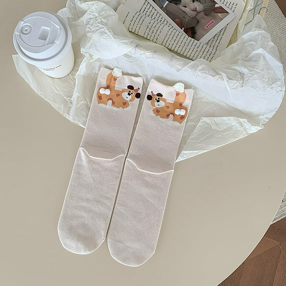 BiFandian Novelty Dog Socks, Fun Socks with Ball Design for Casual Wear ...