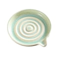 BiFandian Spiral Glazed Ceramic Dipping Sauce Bowl, Drip Shaped Small ...