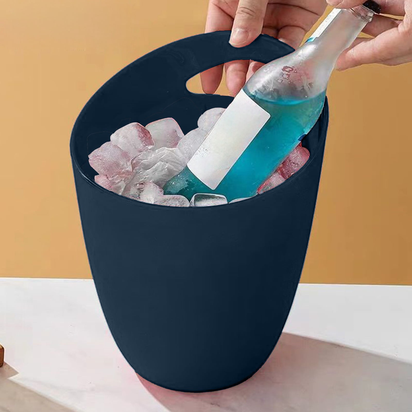 BiFandian Summer Beverage Tub, Plastic Large Ice Beverage Bucket ...