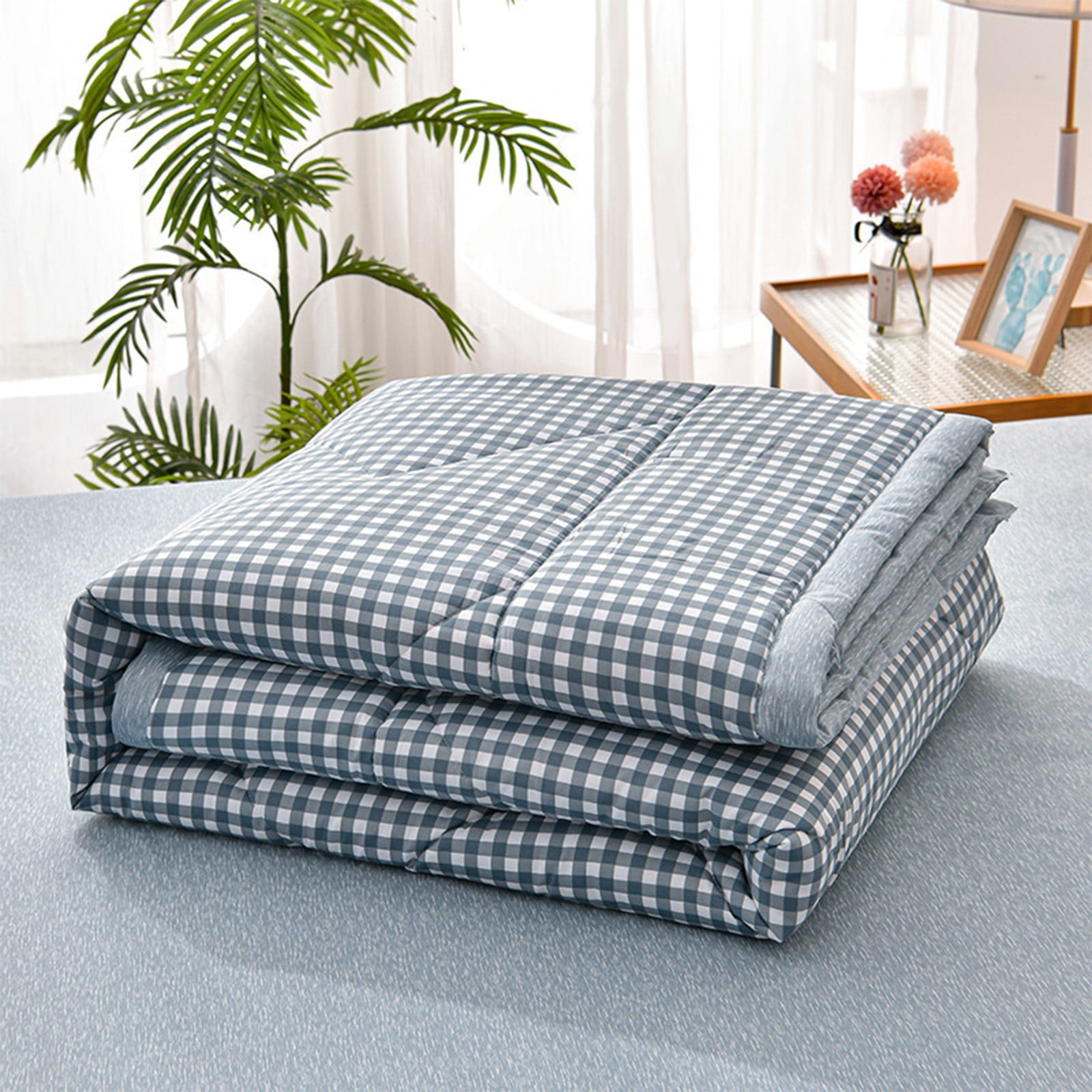 BiFandian Thin Summer Quilt, Microfiber Breathable Air Conditioner ...