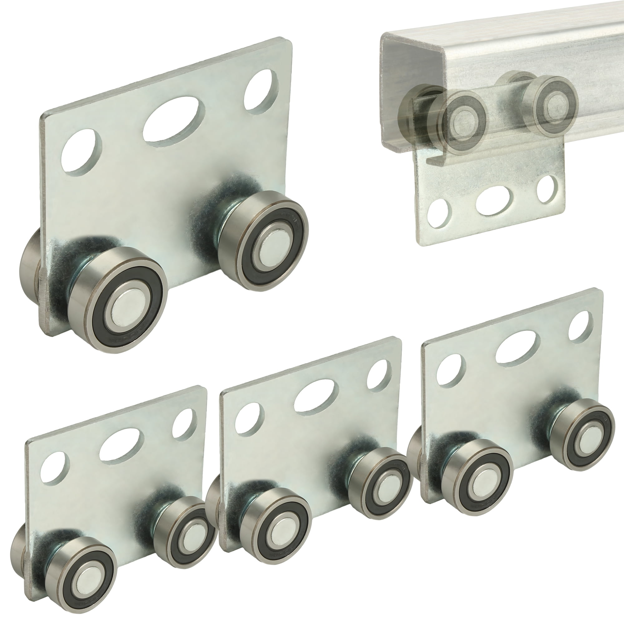 BiJun 4 Wheel Trolley Assembly Roller Bearing Trolley Assembly for Use ...