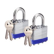 Master Lock 141D 1-9/16" Black Vinyl Cover Brass Padlock - Walmart.com