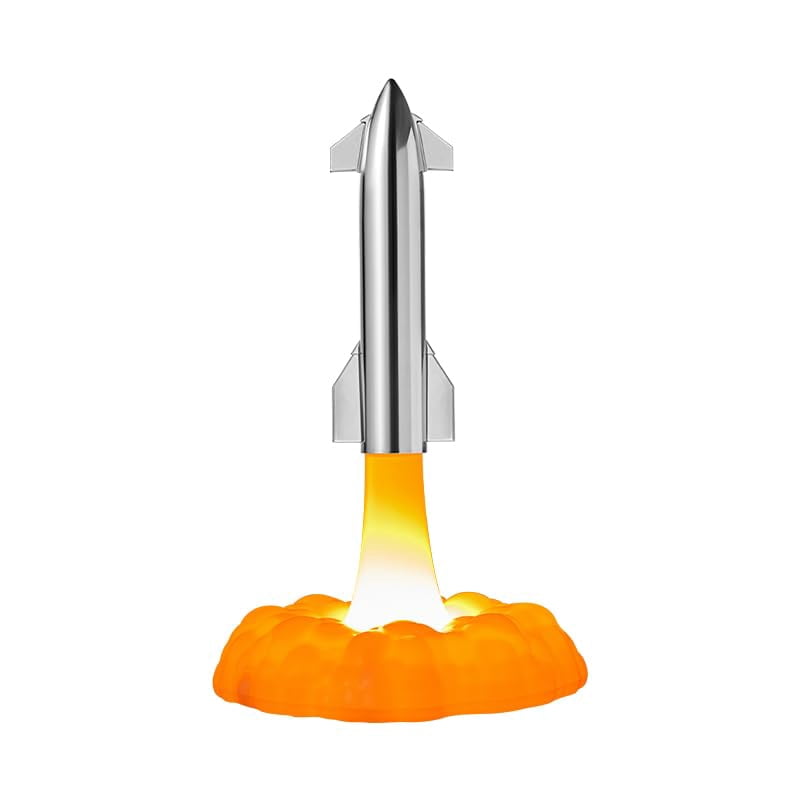 . BiKiBao Spacex Starship Light Rocket Lamp with 7 Color Changing ...