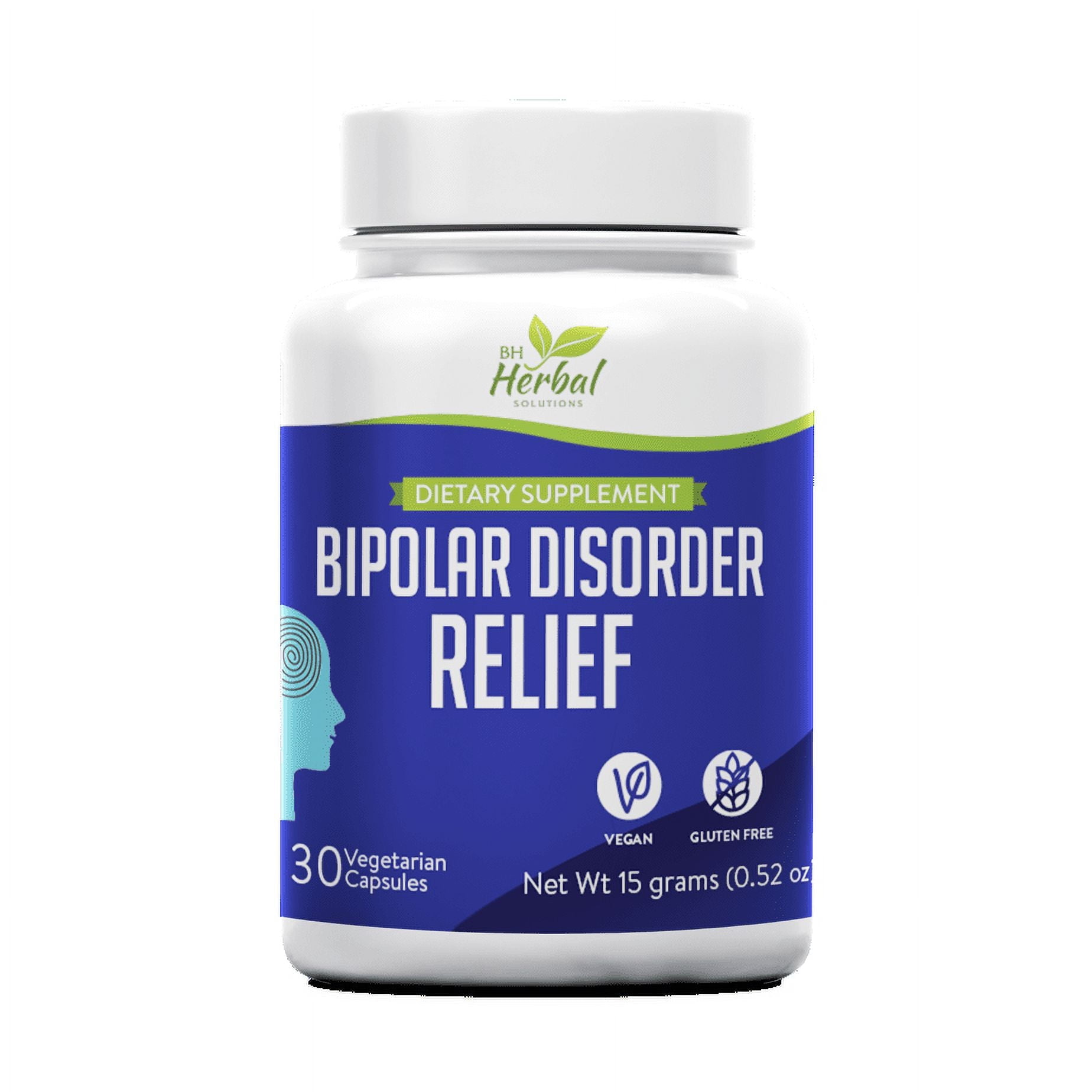 BH Herbal Bipolar Disorder Relief Mood Stabilizer Emotions Equilibrium ...