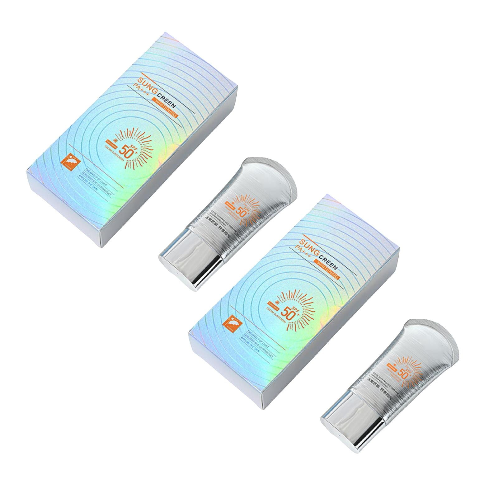 BiUi Sunscreen Lotion Tiny Silver Tube Women's Moisturizing & Non ...