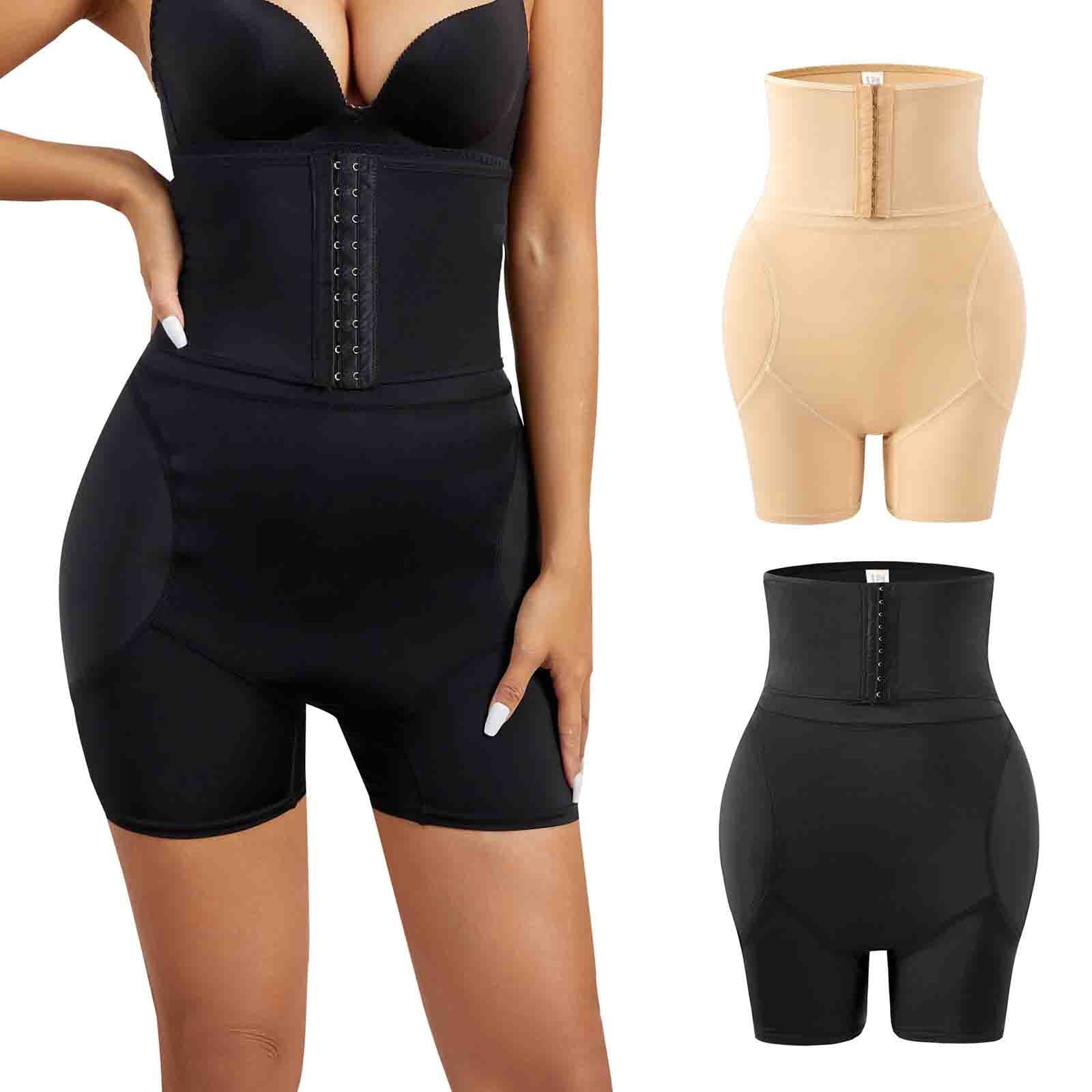 BiZtdJrK Black Womens Body Shaper Shorts High Waisted Trainer Cincher ...