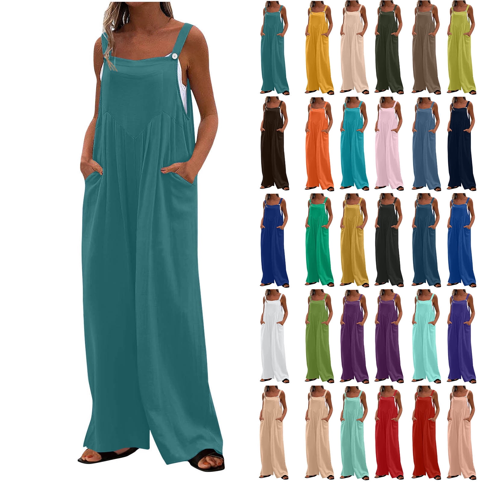 BiZtdJrK One Piece Jumpsuits for Women 2025 Summer Fashion Vacation ...