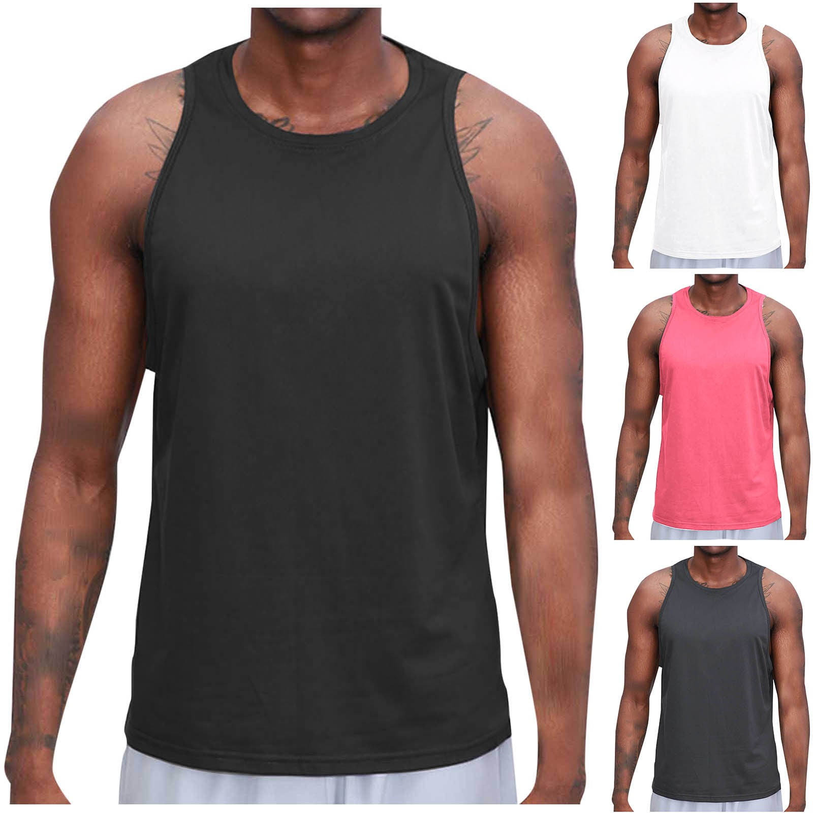 BiZtdJrK Sales for Today, Mens 2025 Summer Sleeveless Workout Tops ...