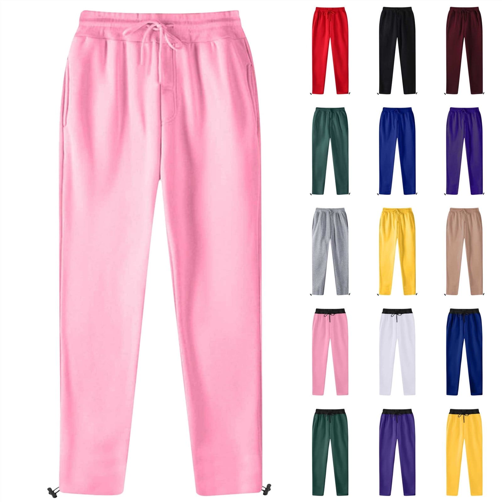 BiZtdJrK Sweatpants for Men Fall Fashion Workout Gym Joggers Pants ...