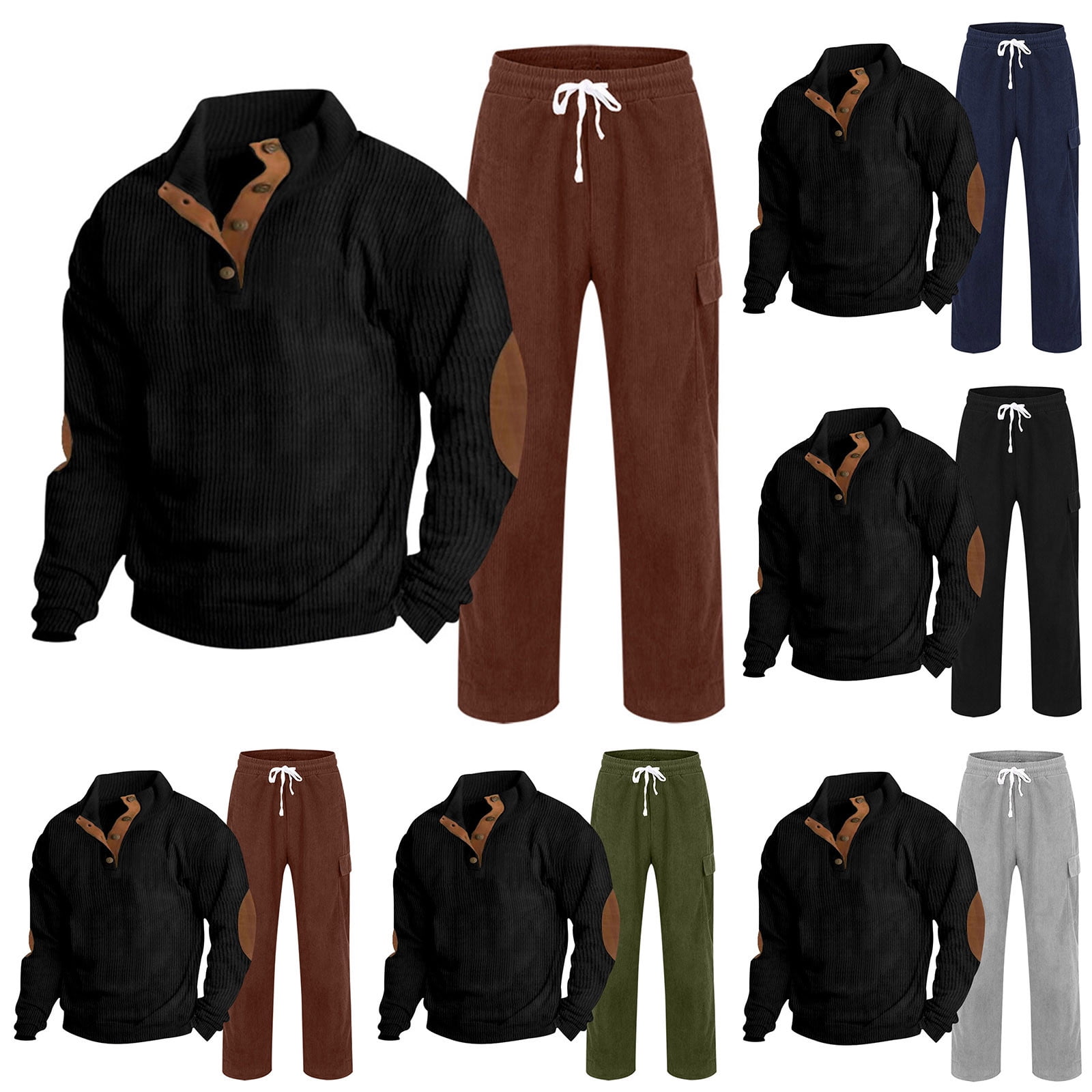 Biztdjrk Todays Sales Of The Day Mens Tracksuits 2 Piece Sets Long