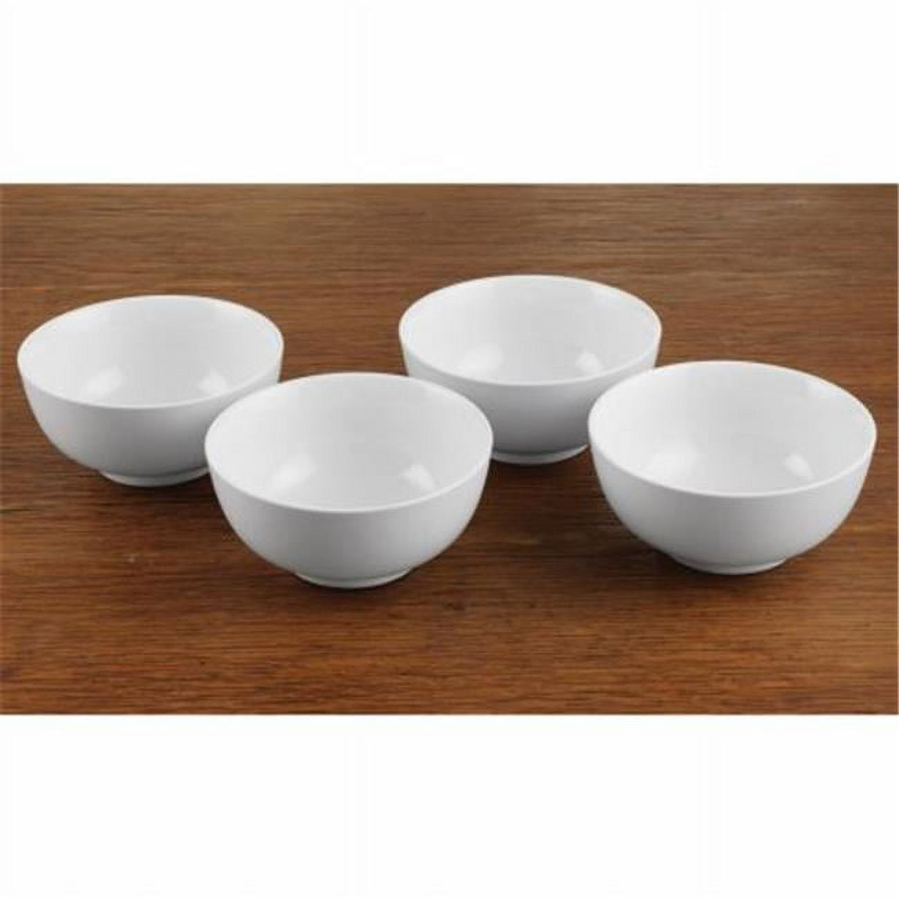 Bia Cordon Bleu 900134 24 oz White Porcelain Chowder Bowl, Pack of 4 ...