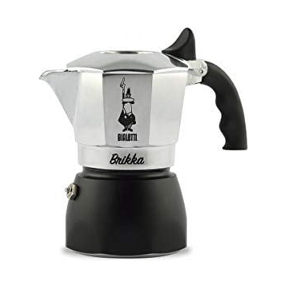 Bialetti New Brikka, Moka Pot, the only coffee maker capable of ...