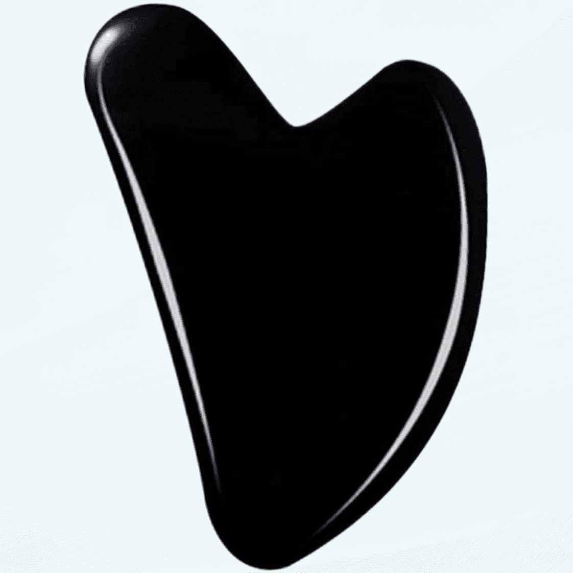 Bian Stone Heart Gua Sha Scraping Massage Tool, Real SibinGua Sha Board ...