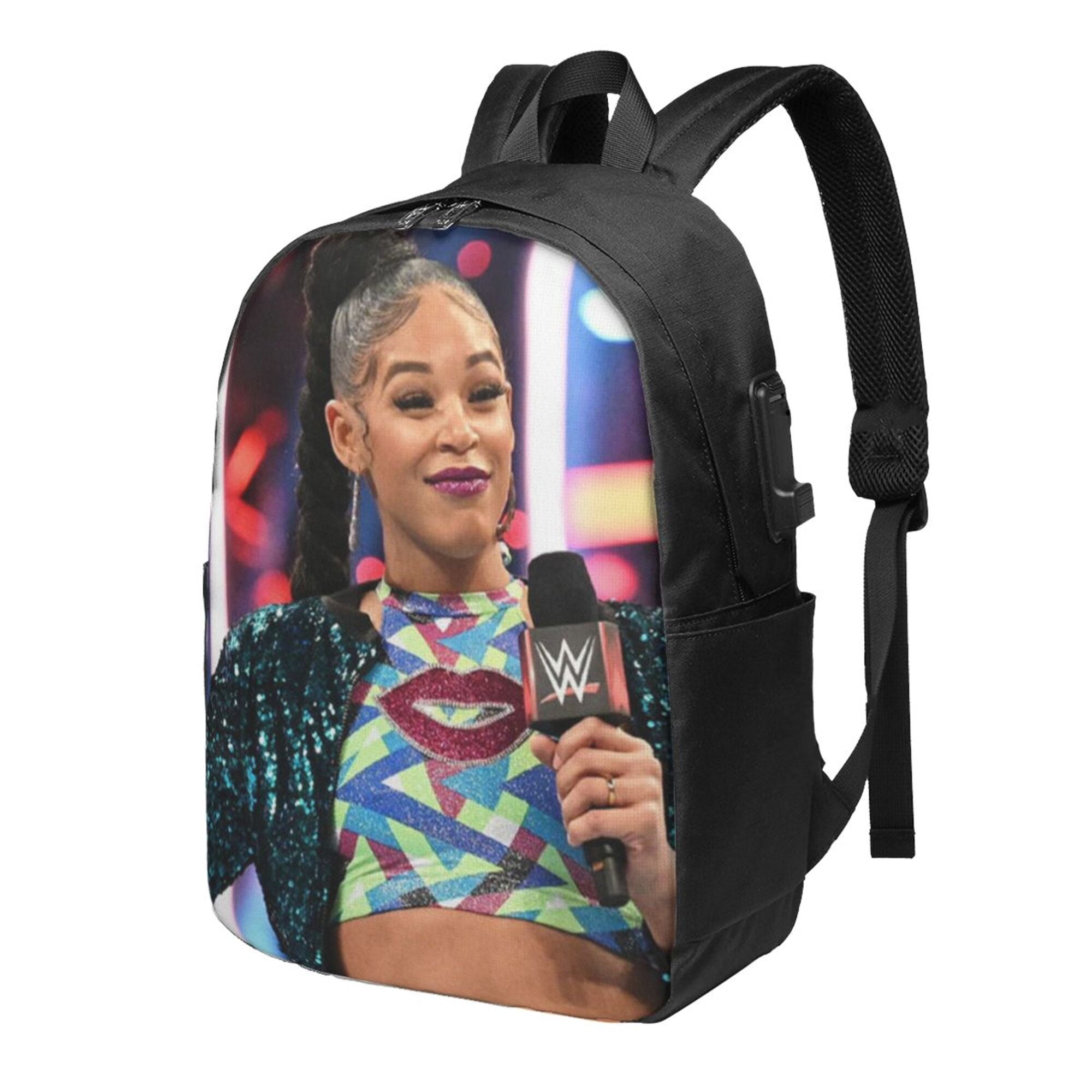 Bianca Belair Laptop Backpack, Daypack Backpack For Work College, Extra ...