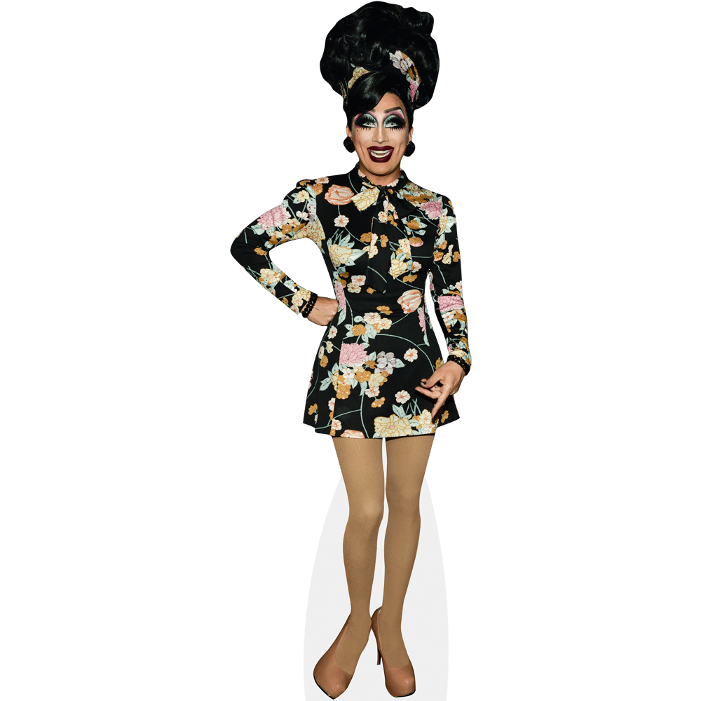 Bianca Del Rio (Floral) Mini Cardboard Cutout Standee - Walmart.com