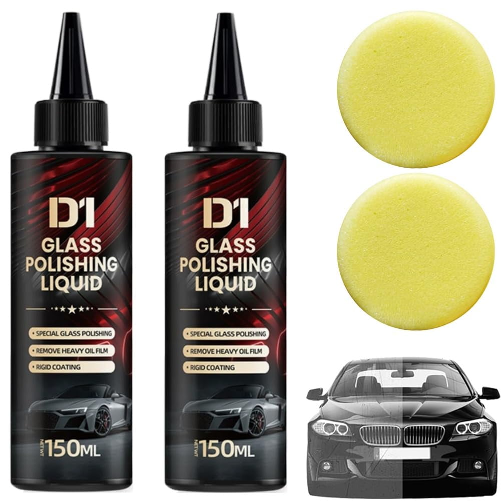 Bianca Glass Polishing Liquid D1, Bomini Car Glass Polishing Compound ...