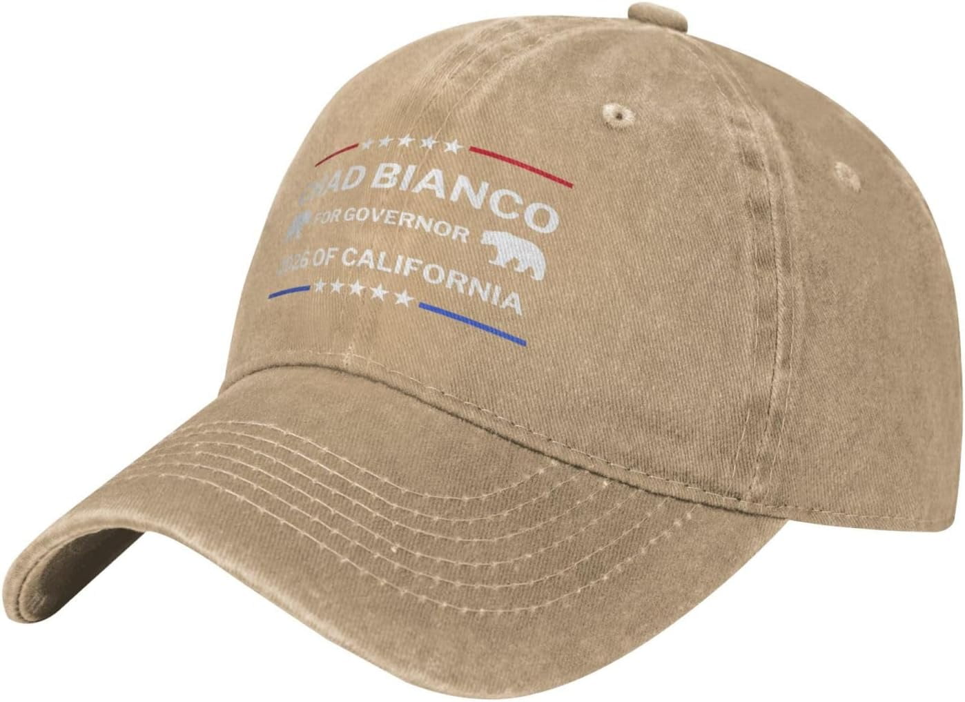Bianco Governor Run 2026 Hat – Rustic Cowboy Vintage Baseball Cap - Walmart.com