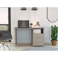Light Gray Desk with Drawers - Office desks for office - Walmart ...