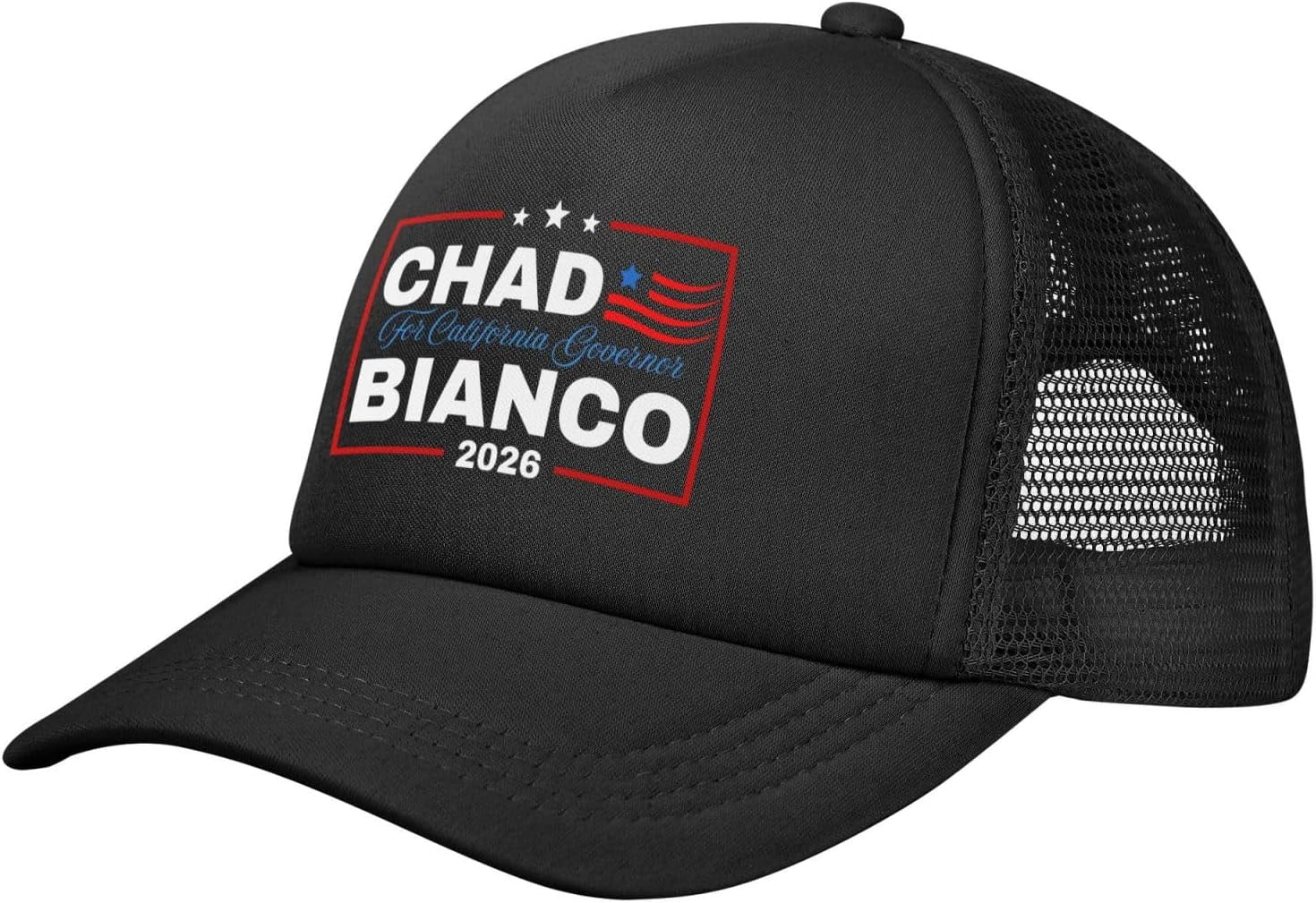 Bianco for Governor 2026 Hats California Chad-Bianco Mesh Truck Hat Men Women Cap - Walmart.com