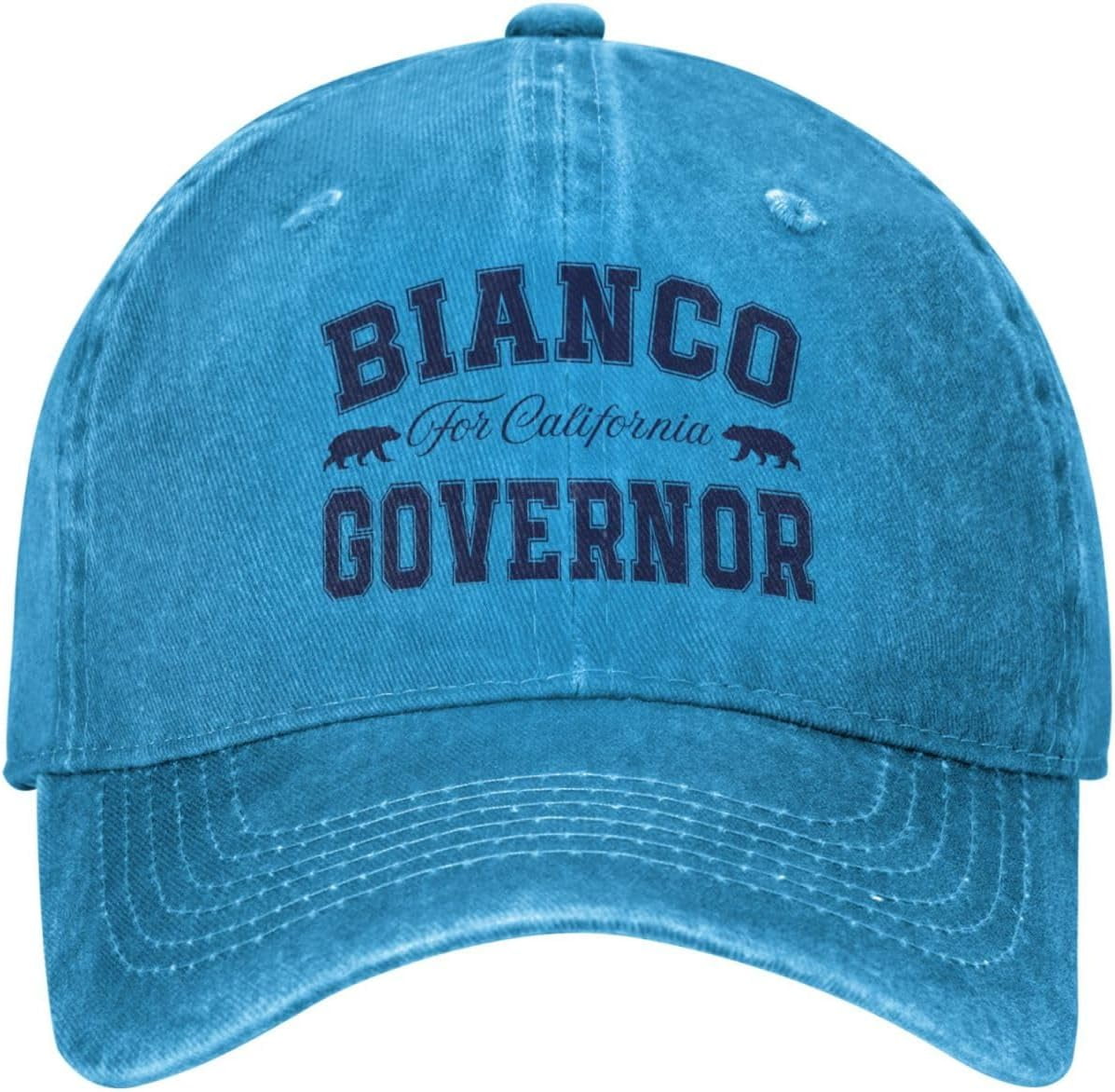 Bianco for Governor of California Hats Chad-Bianco 2026 Hat Retro Baseball Cap - Walmart.com