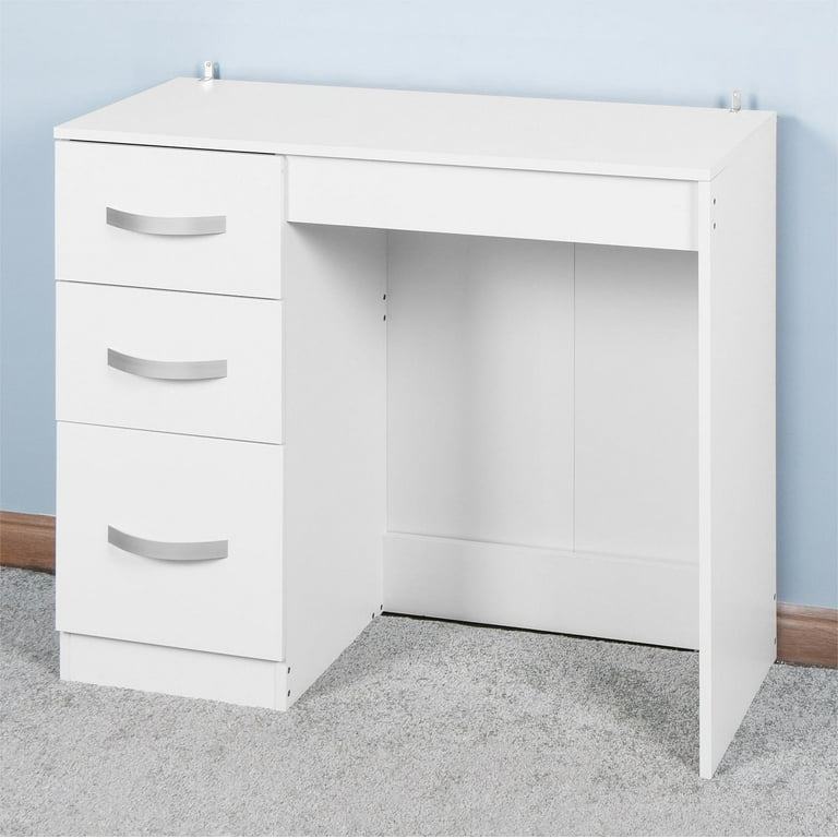 Desk with drawers on both sides white store