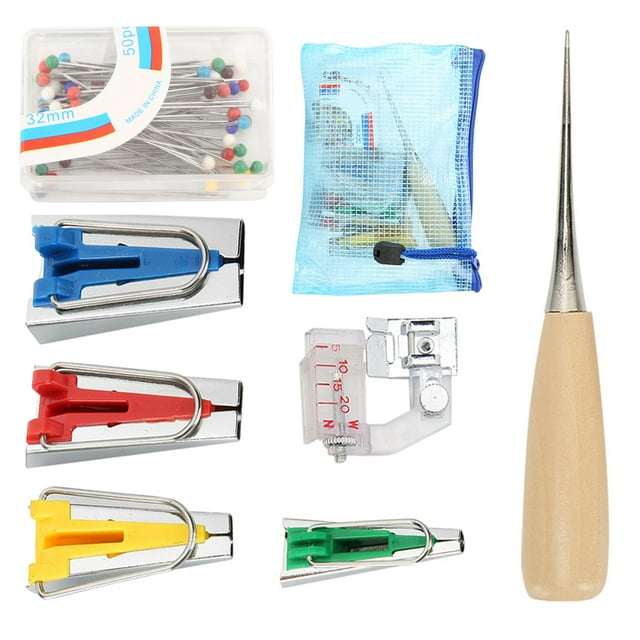 Bias Tape Presser Foot & DIY Tools for Perfect Sewing Edges Quilt ...