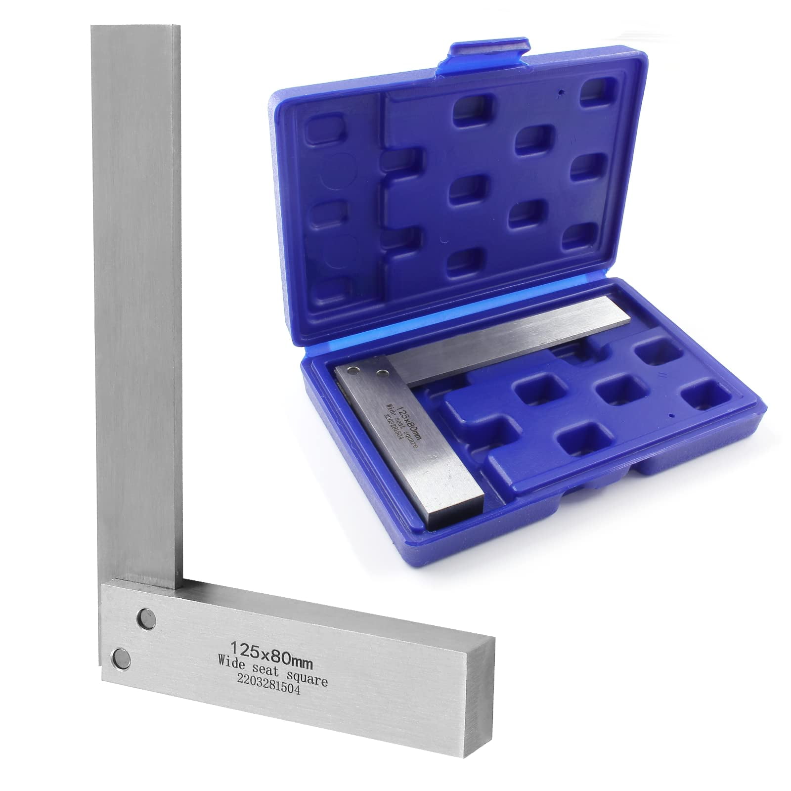 Biaungdo Machinist Square, 5" x 3.2" Mechanical Steel High Precision ...