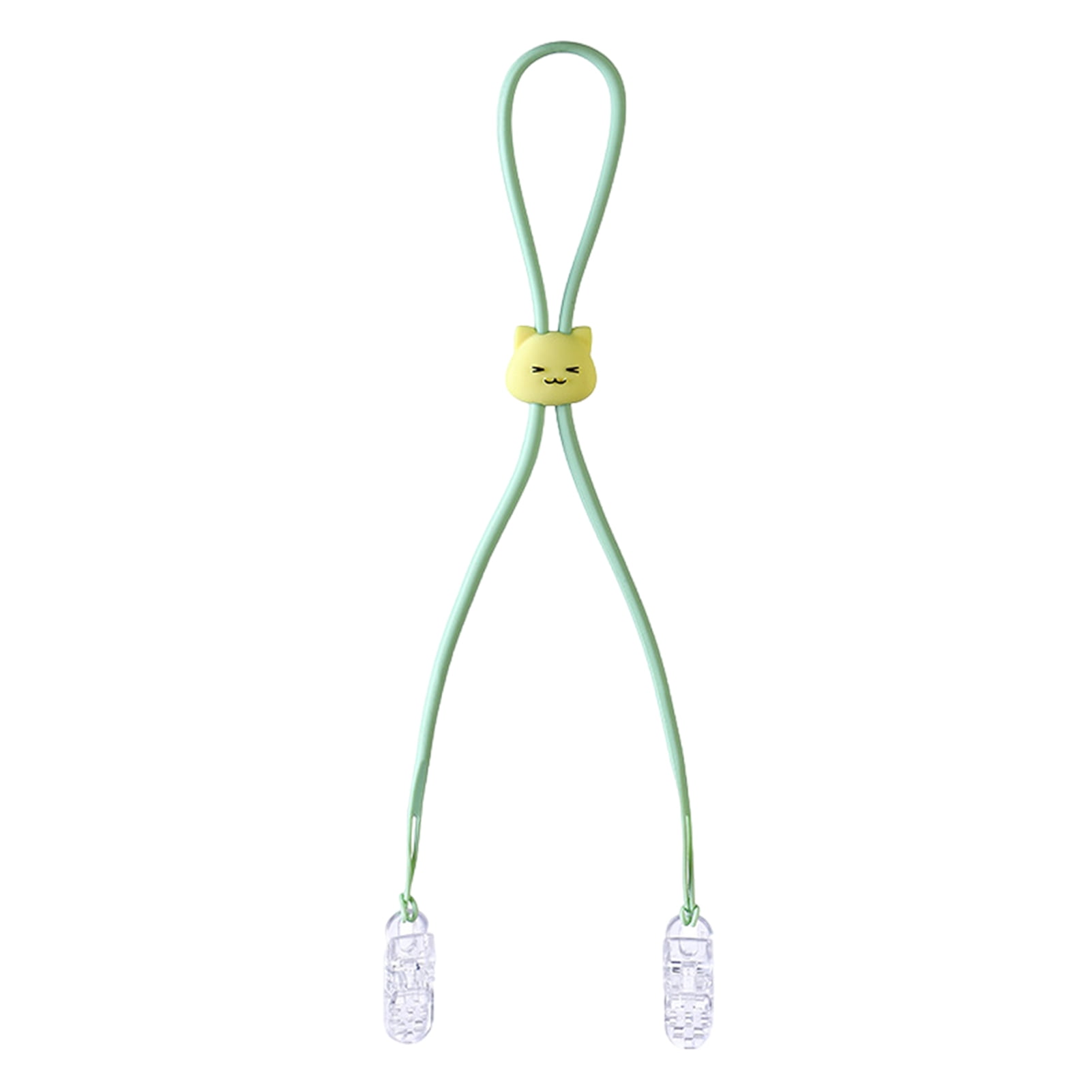 Bib Clips,Colorful Cute Bear Napkin Holder Chain Clip,Neck Strap Bib ...