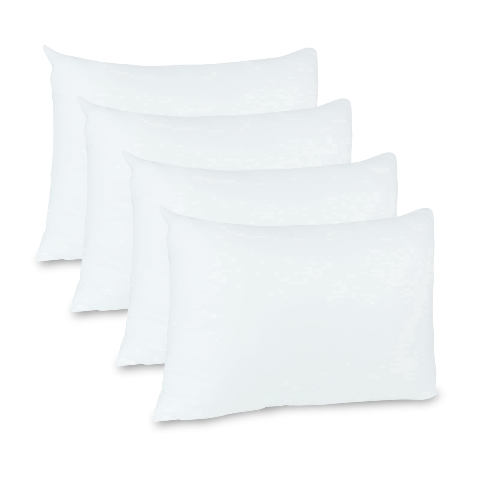 Bibana 4 Packs 12" x 20" Premium White Throw Pillow Insert ...