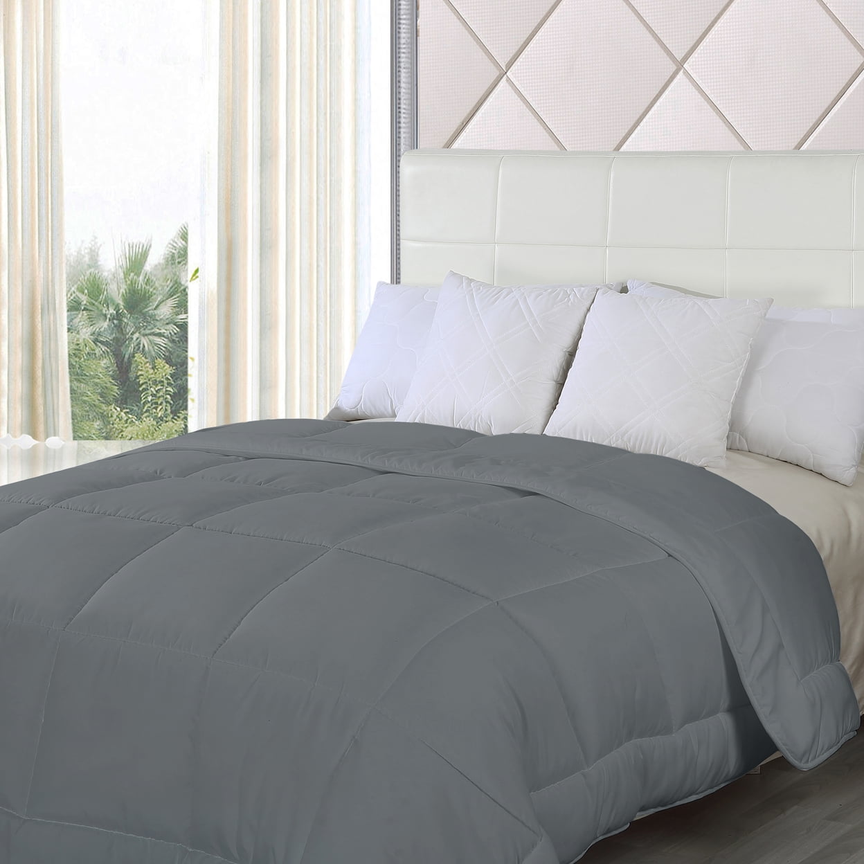 Bibb Home Goose Down Alternative Comforter - Walmart Business Supplies