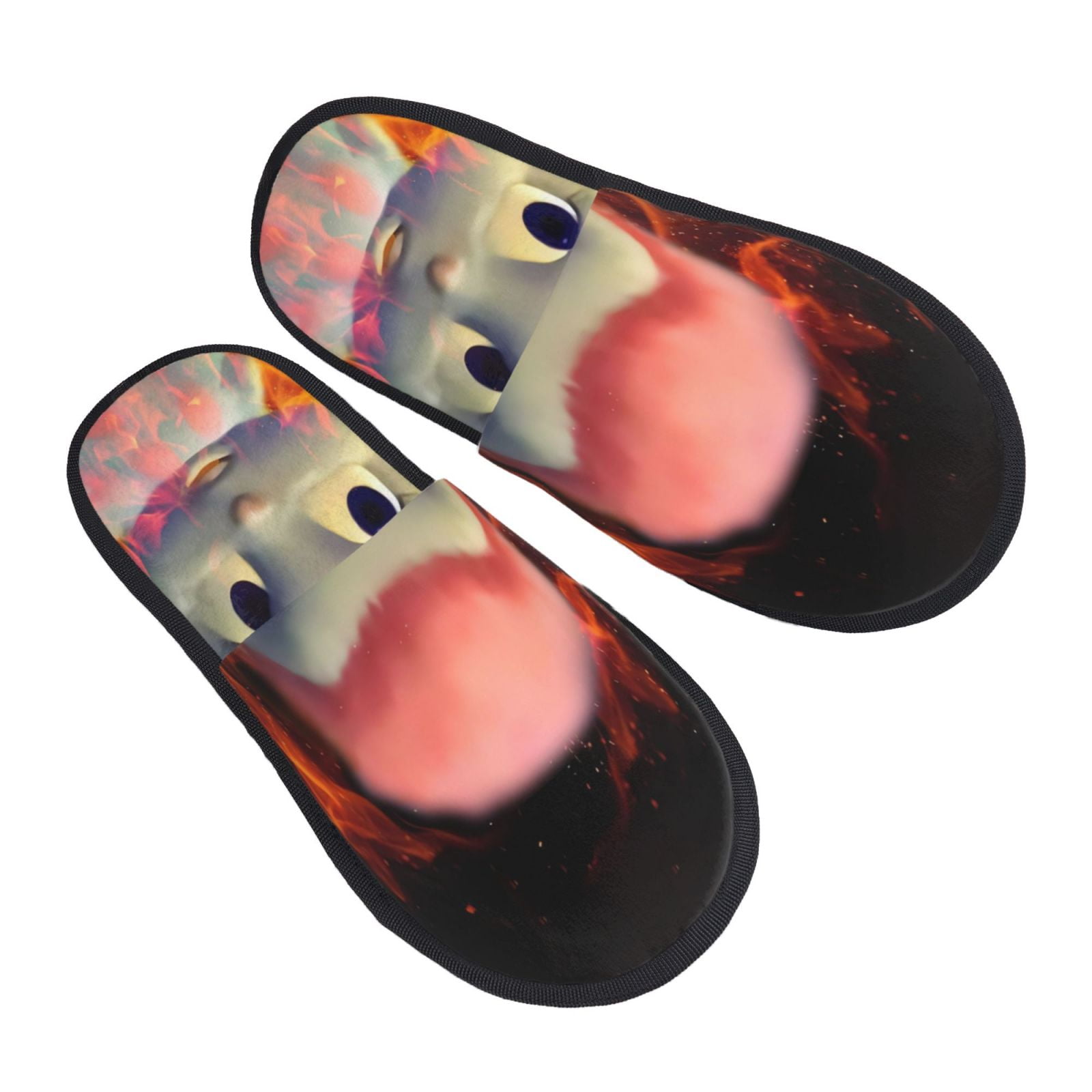 Bibb-,Le0 House Slippers For Women Men Indoor Outdoor-Cute Cotton ...