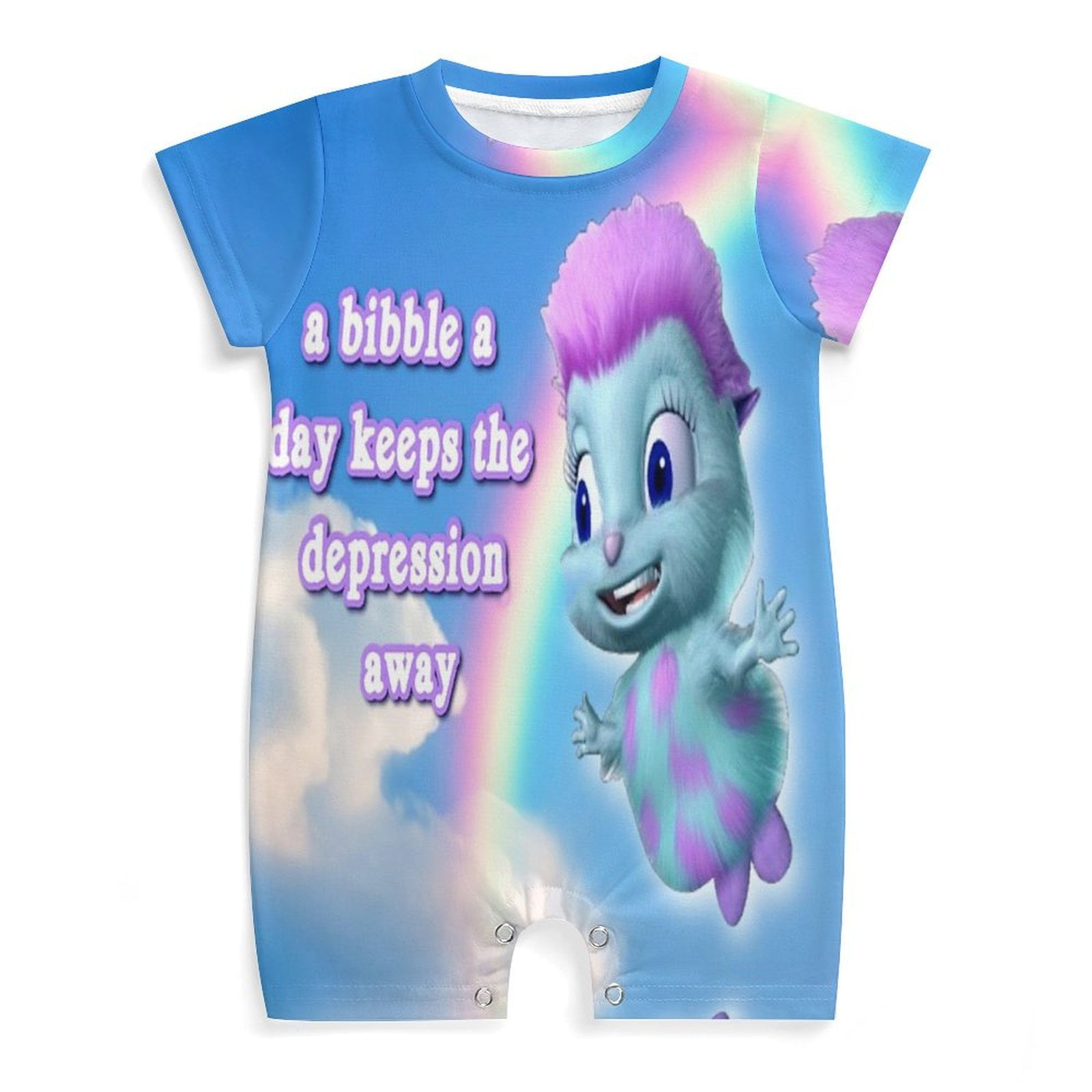 Bibb-,le0 Newborn Baby Romper Clothing Infant Short Sleeve Clothes ...