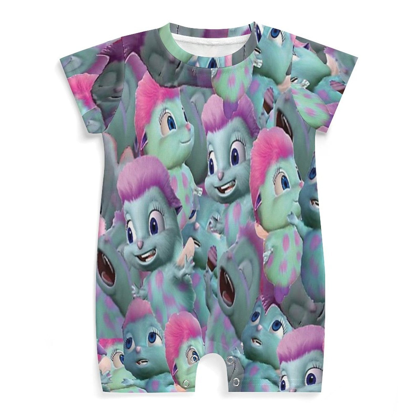 Bibb-,le0 Newborn Baby Romper Clothing Infant Short Sleeve Clothes ...