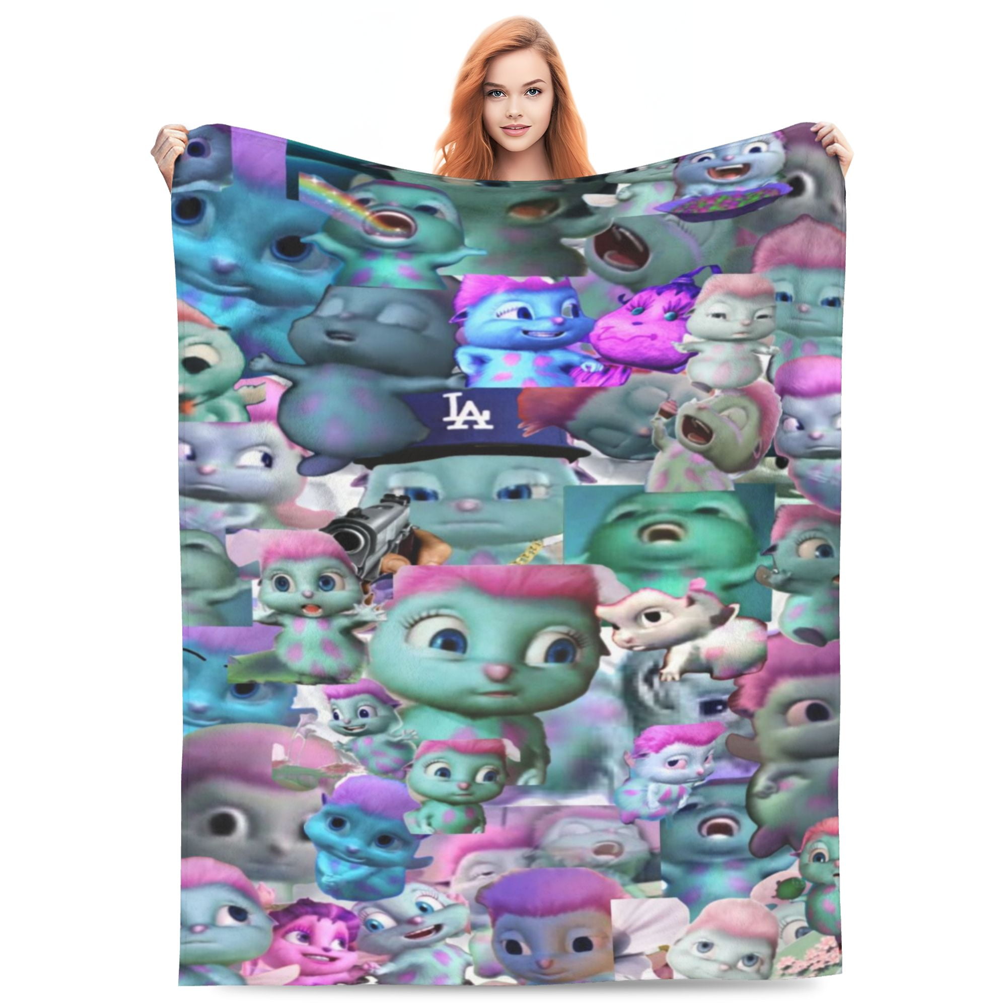 Bibble 3D Printing Blanket, Lightweight Throw Blankets Flannel Blankets ...