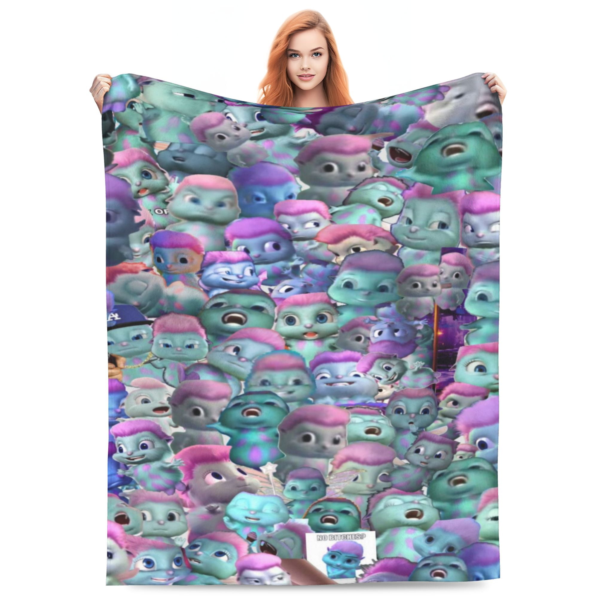 Bibble 3D Printing Blanket, Lightweight Throw Blankets Flannel Blankets ...