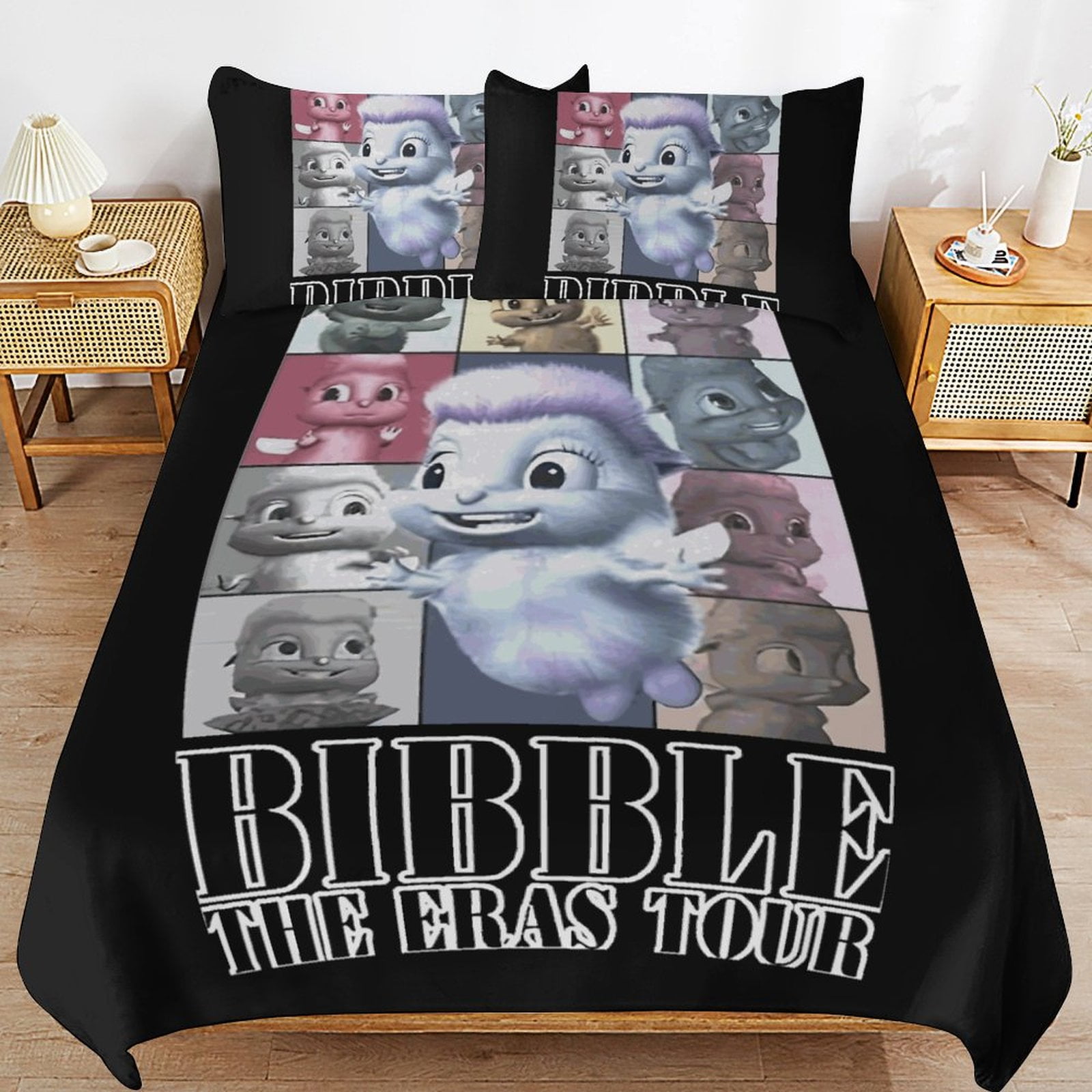 Bibble Duvet Cover 3 Piece Bedding Set,Teen Comforter Cover Set Super ...
