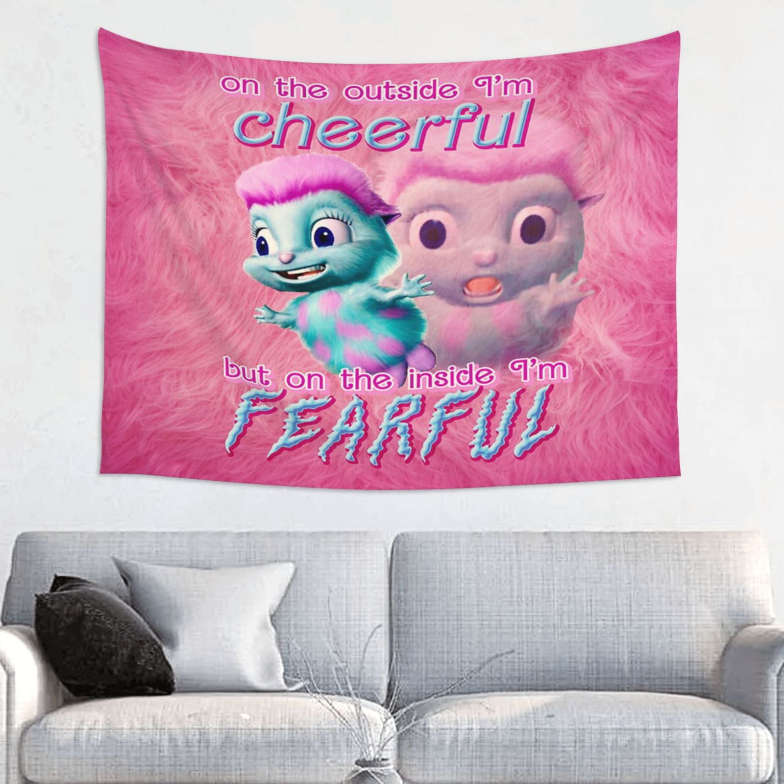 Bibble Wall Tapestry Anime Poster For Bedroom Aesthetics Funny Room ...