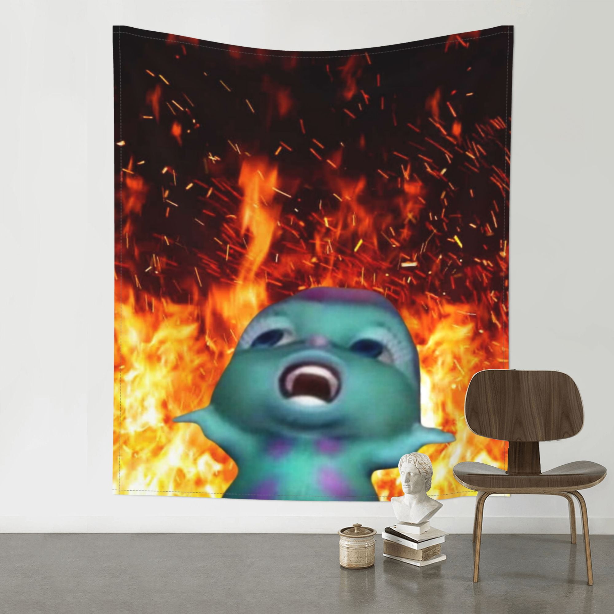 Bibble Wall Tapestry Anime Poster For Bedroom Aesthetics Funny Room ...