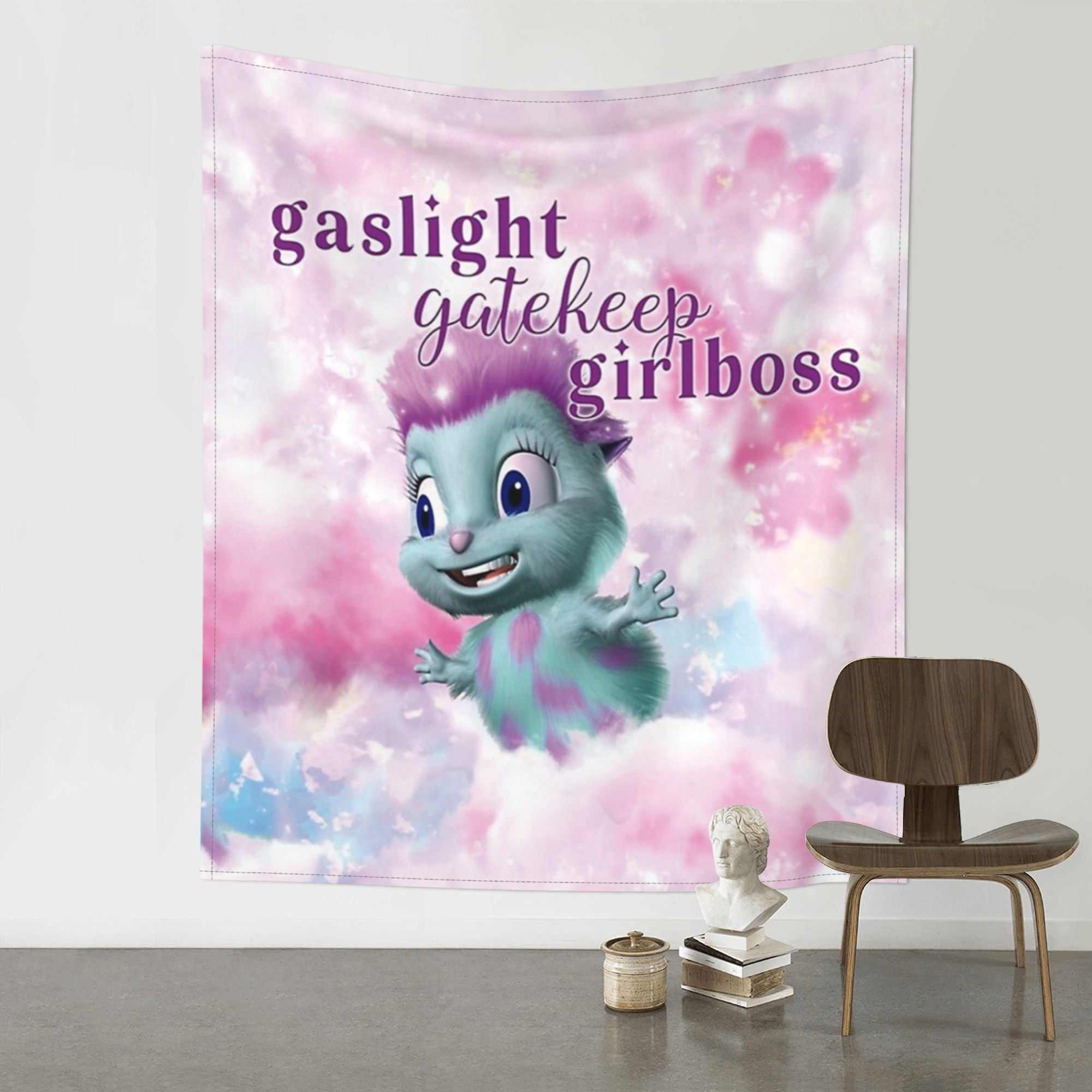 Bibble Wall Tapestry Anime Poster For Bedroom Aesthetics Funny Room ...