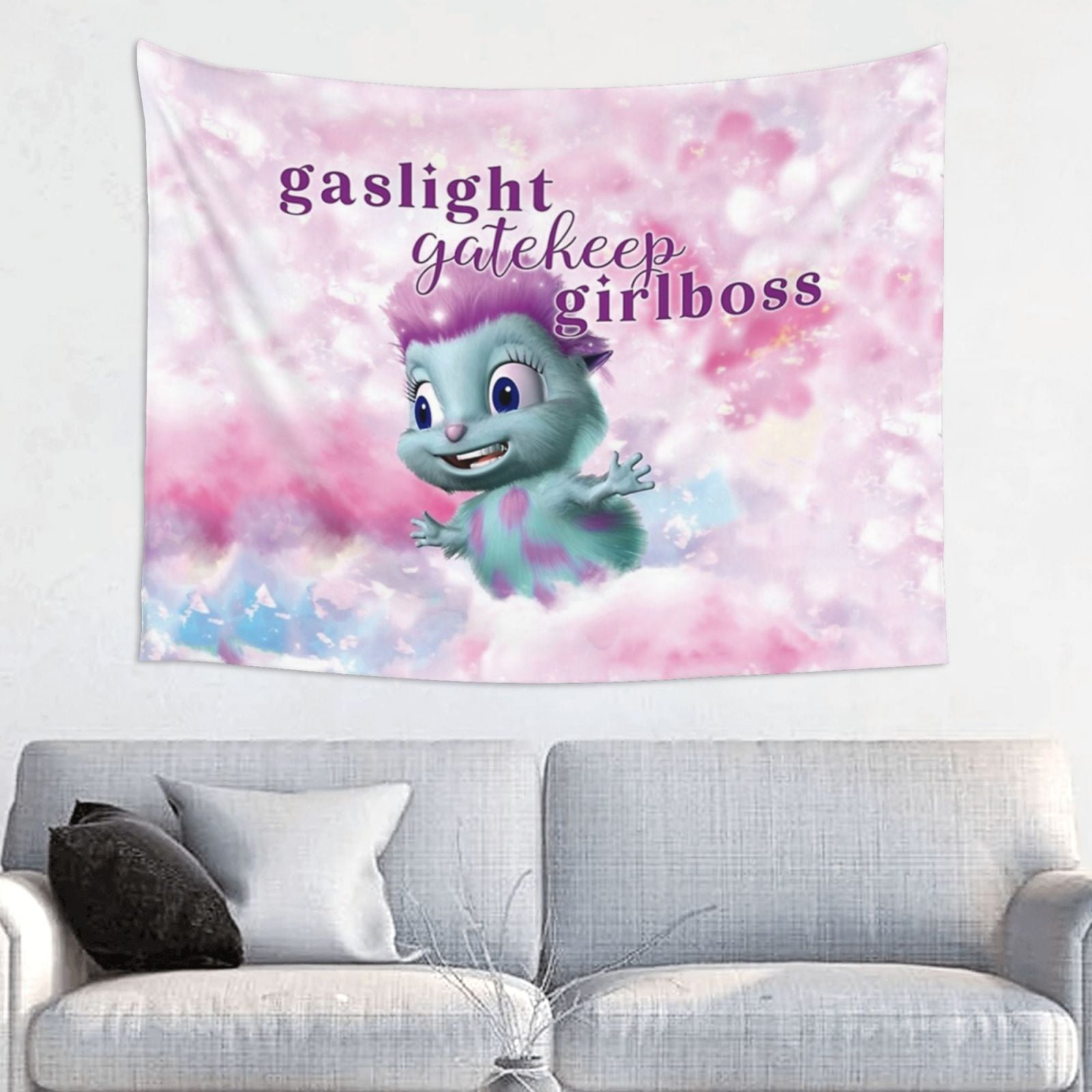 Bibble Wall Tapestry Anime Poster For Bedroom Aesthetics Funny Room ...