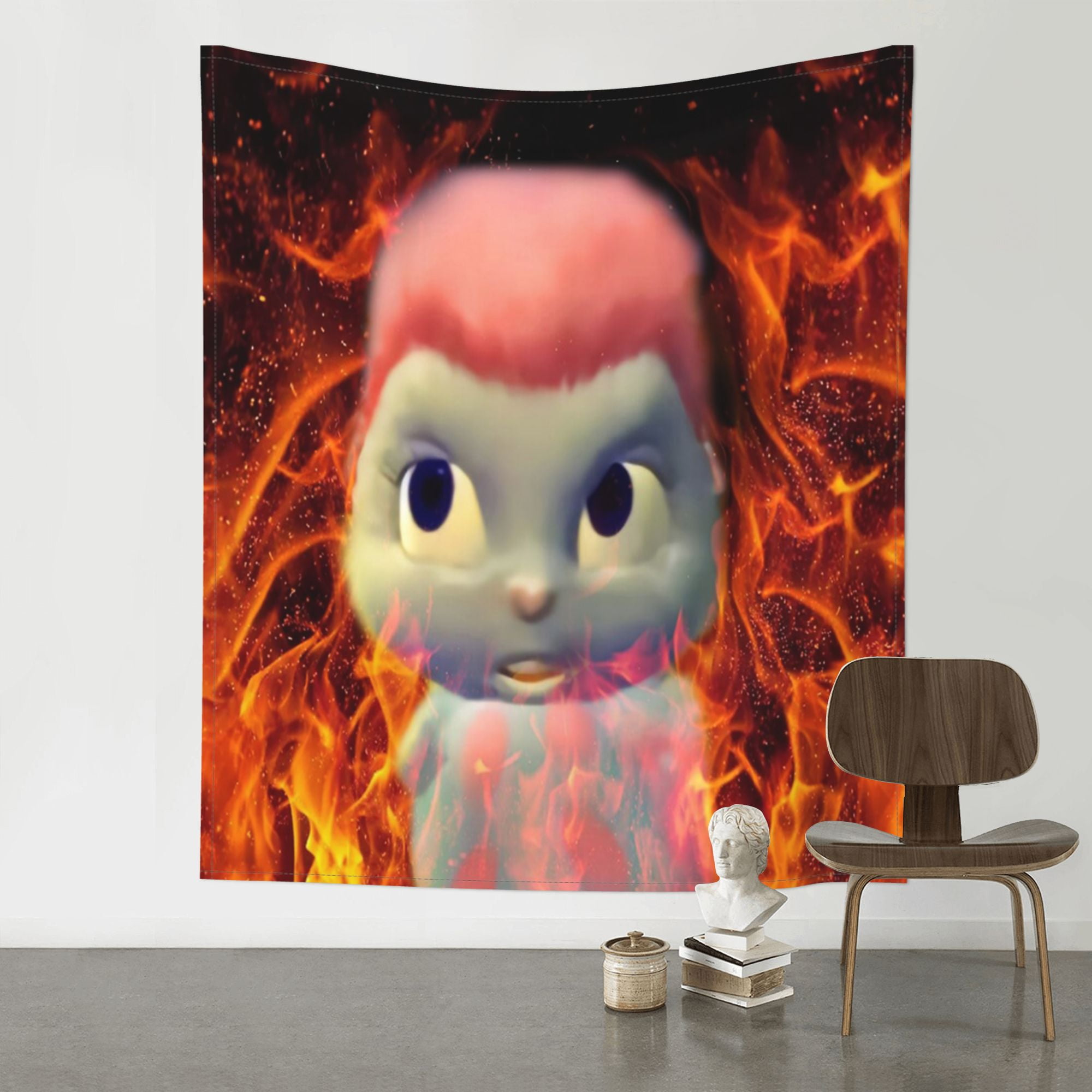 Bibble Wall Tapestry Anime Poster For Bedroom Aesthetics Funny Room ...