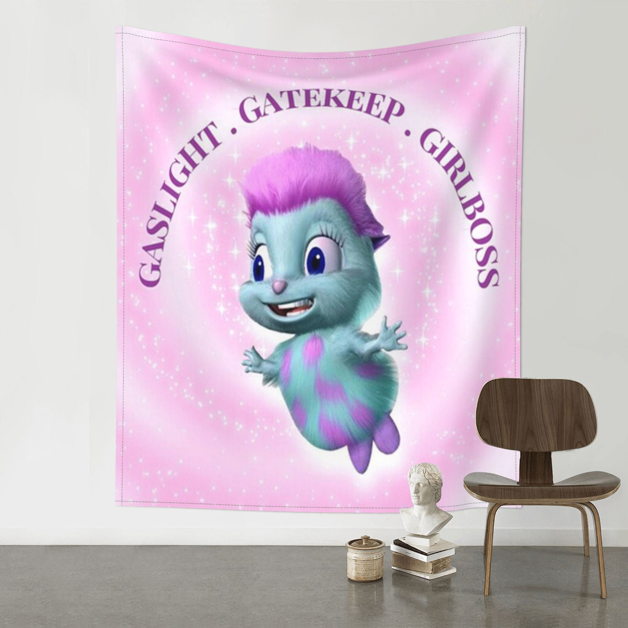 Bibble Wall Tapestry Anime Poster For Bedroom Aesthetics Funny Room ...