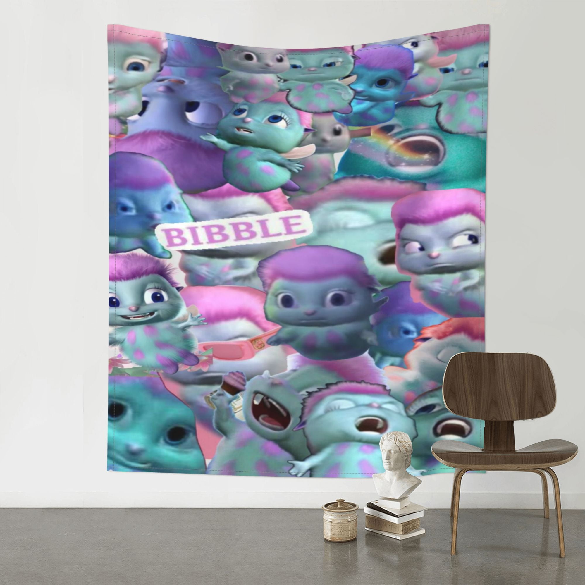Bibble Wall Tapestry Anime Poster For Bedroom Aesthetics Funny Room ...