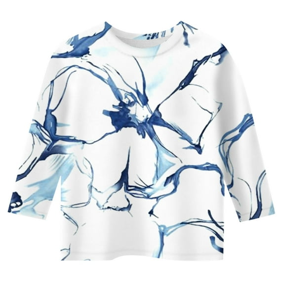 Bibifish Girls Tshirts Summer Classic Graphic Crewneck Short Sleeve ...