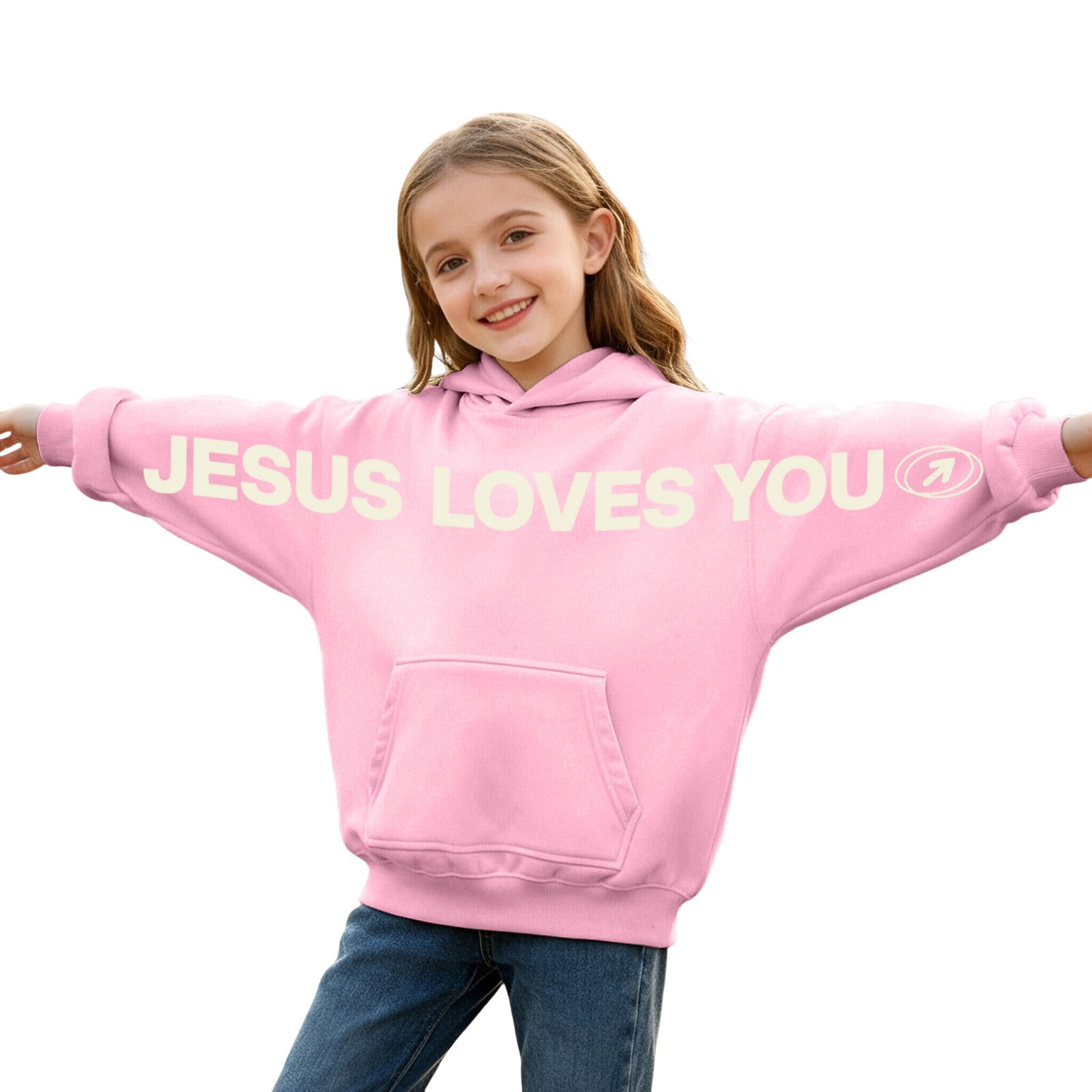 Bibifish Kids Hoodies Comfort Fit Letter Print Hooded Sweatshirts Fall ...