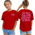 Bibifish Little Girls Tshirts In My Double Digits Birthday Girl Tees 10 ...
