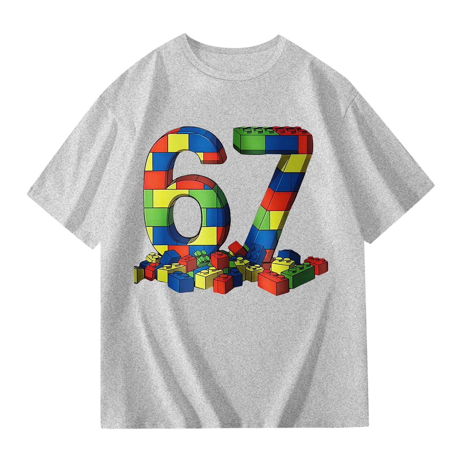 Bibifish Little Girls Tshirts Summer Short Sleeve Crewneck T-Shirts ...