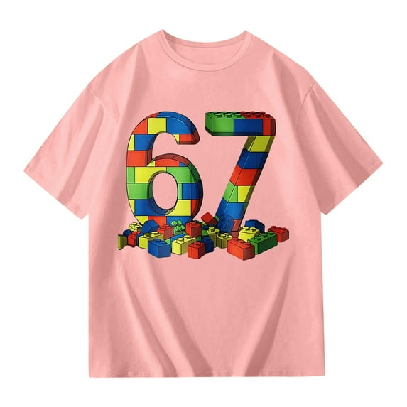 Bibifish Little Girls Tshirts Summer Short Sleeve Crewneck T-Shirts ...